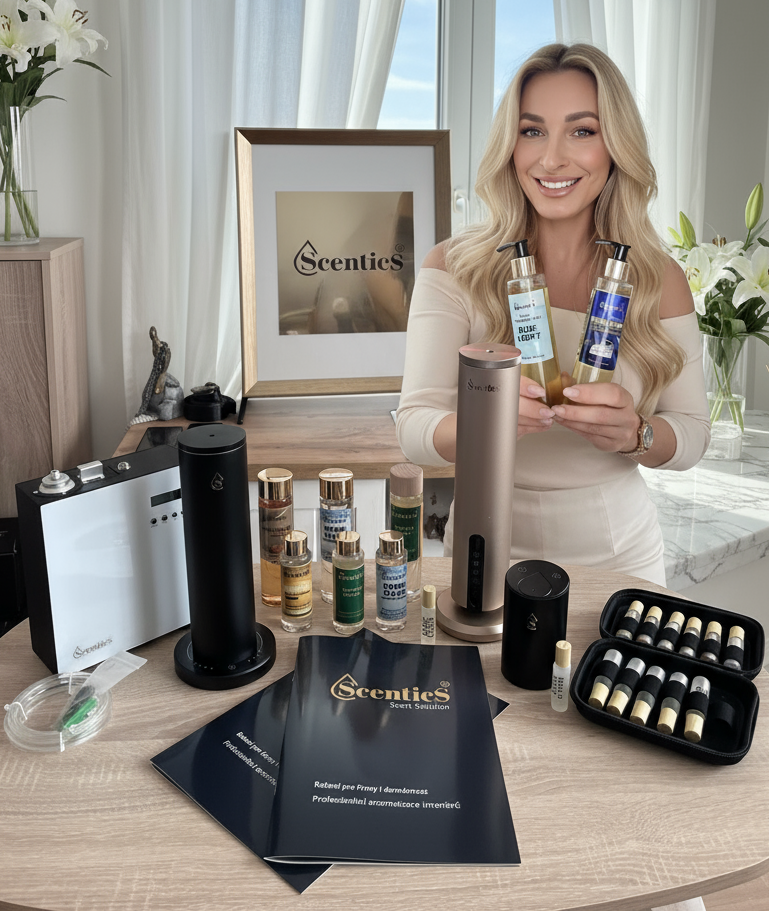 Aroma difuzéry bez vody | Scentics